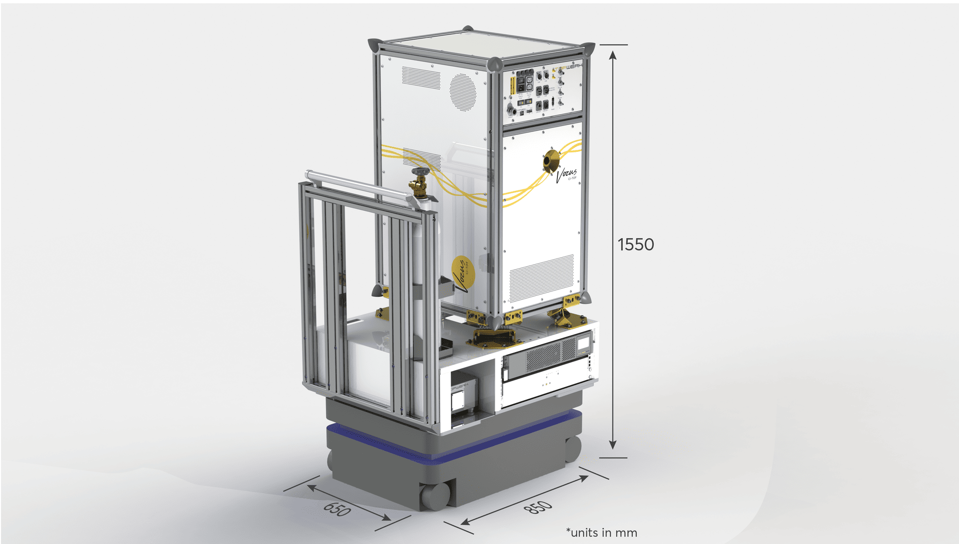 Automated Mobile Indoor Measurements Using the Vocus CI-TOF