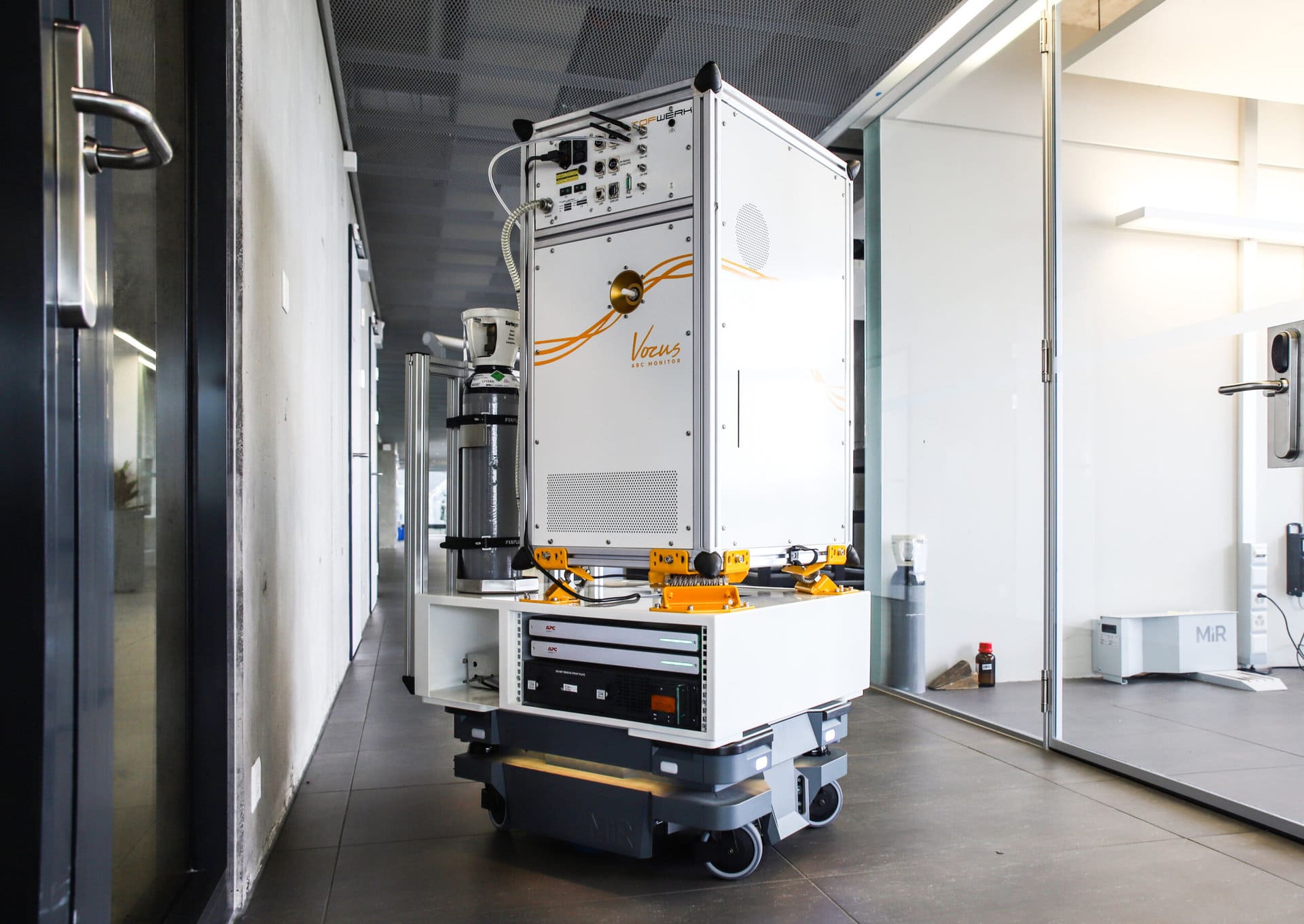 Environmental Monitoring with the Vocus and Autonomous Mobile Robots