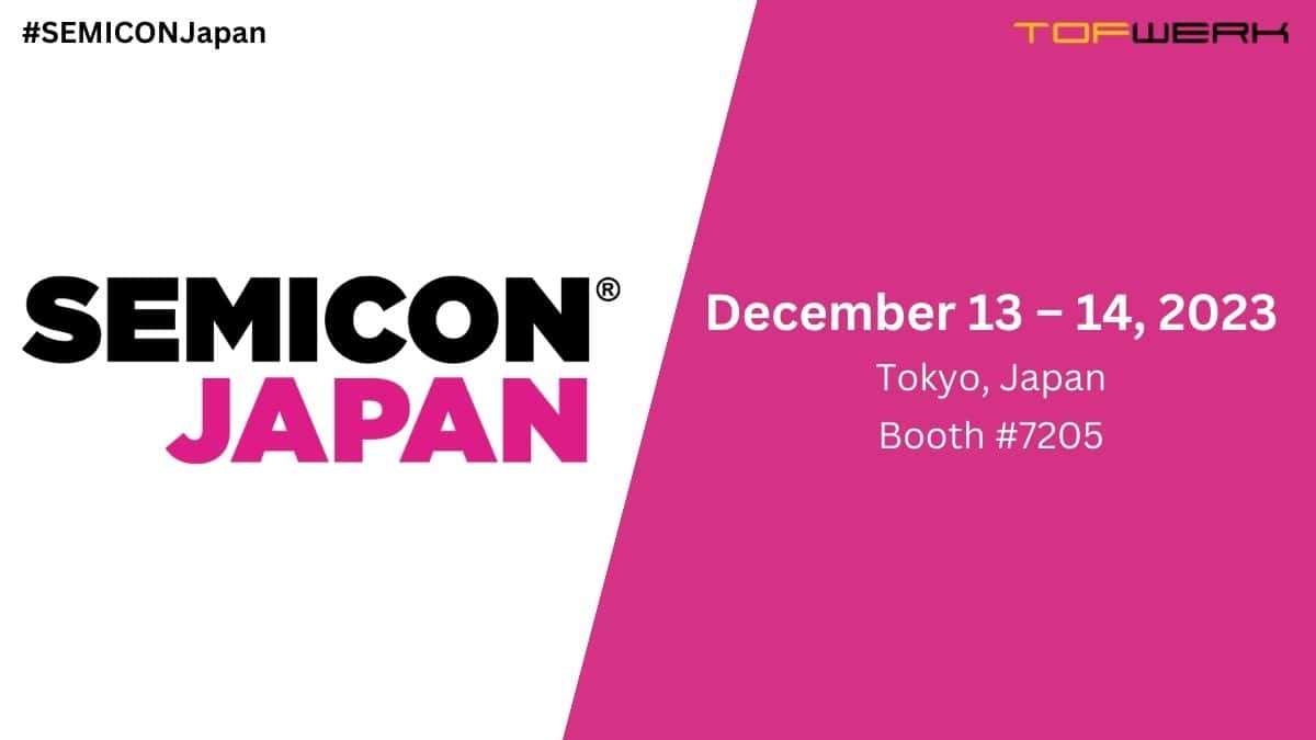 Join TOFWERK at SEMICON Japan 2023