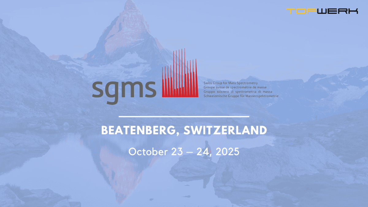 Join TOFWERK at SGMS 2025 - TOFWERK