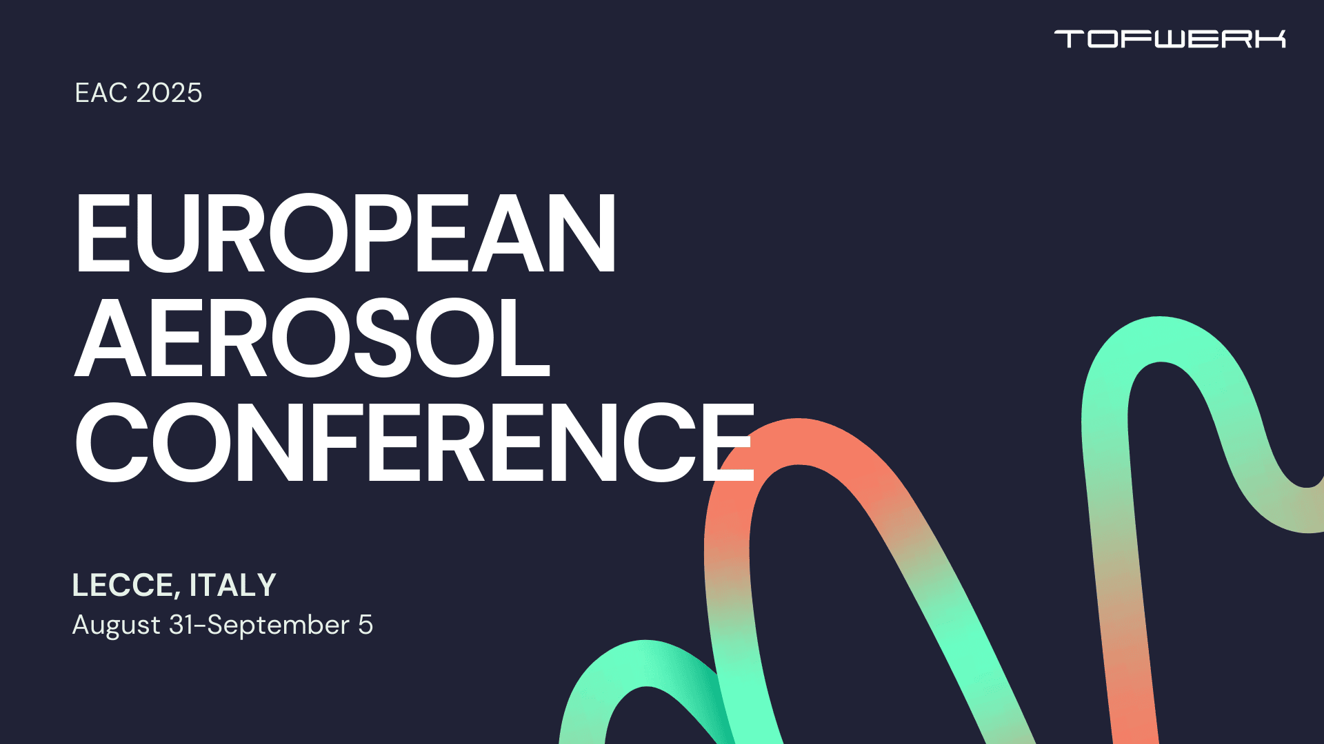 Join TOFWERK at EAC 2025