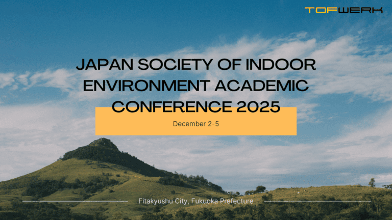 Join TOFWERK at the Japan Society of Indoor Environment Academic Conference 2025